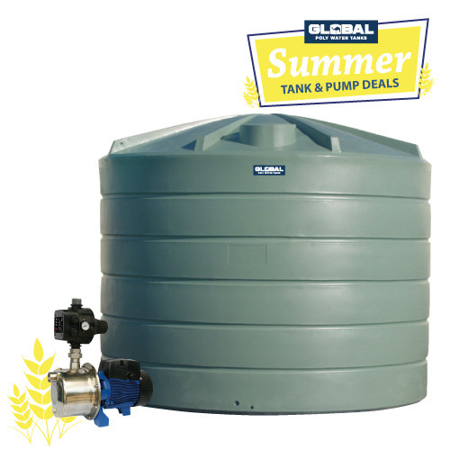 22,700L Poly Tank (5,000 gal.) & Pump Package | Global Poly