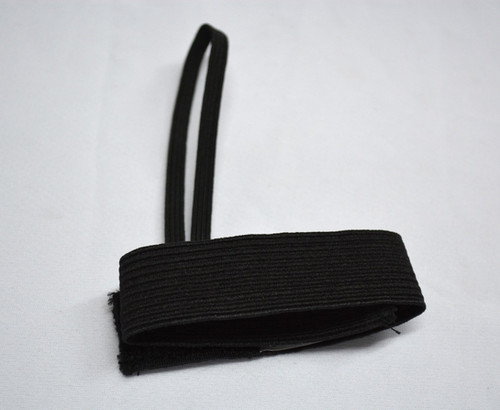 Black Elastic Wrist Down Indicator | PerceptionOfficiatin