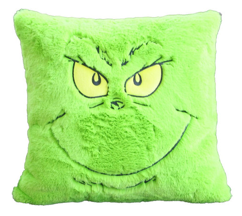 Dr. Seuss The Grinch Smile Cushion | TG Christmas
