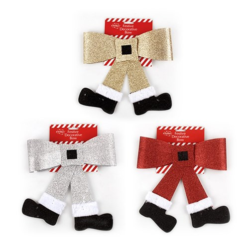 Christmas Bow with legs | TG Christmas