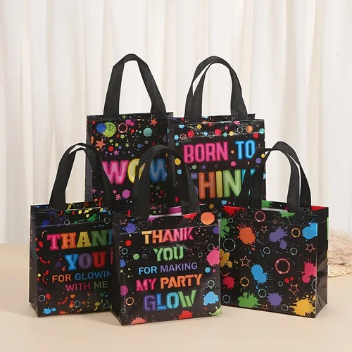 Neon Glow in the Dark Party Gift bags | TG Christmas