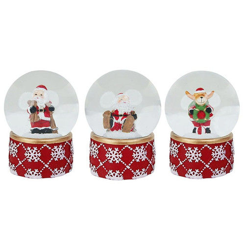 Mini Christmas Snow Globes | TG Christmas