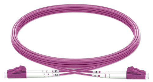 Fiber Patch cord LC/LC Duplex OM4 -2Mtr | Onet