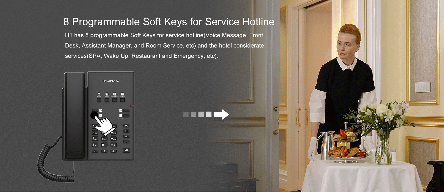 Fanvil H1 Hotel Phone | Onet