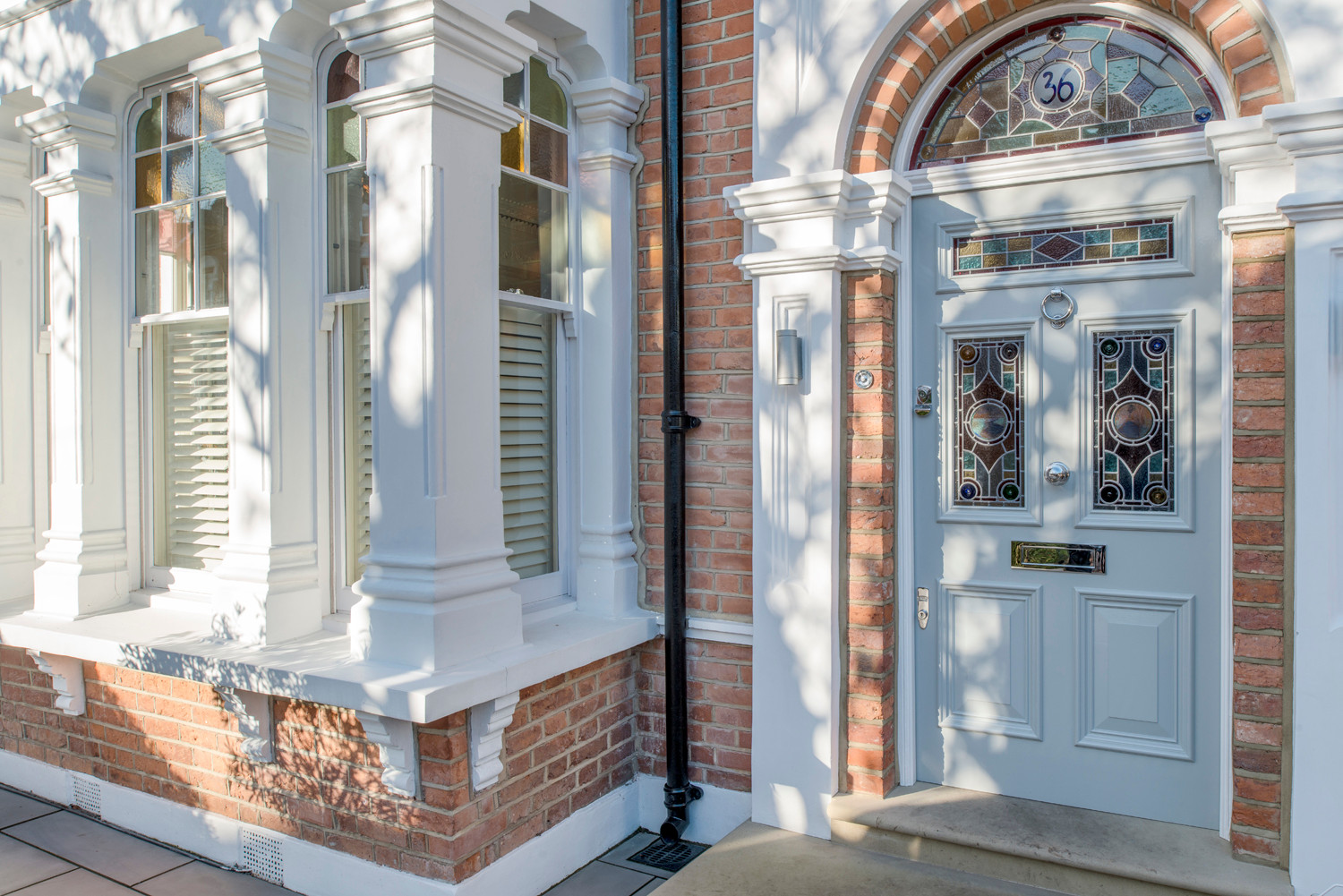 Victorian front door in London | Bespoke Victorian front door