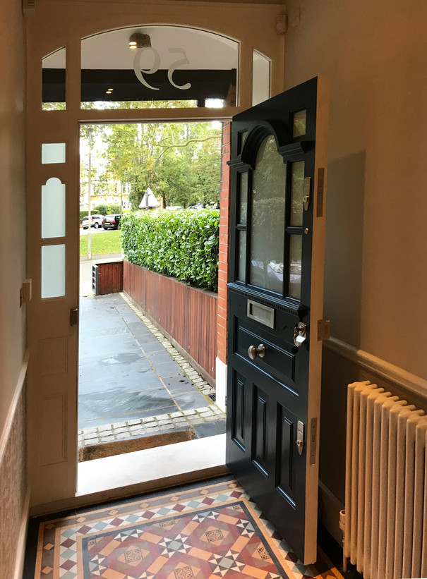 Edwardian font doors in London | door