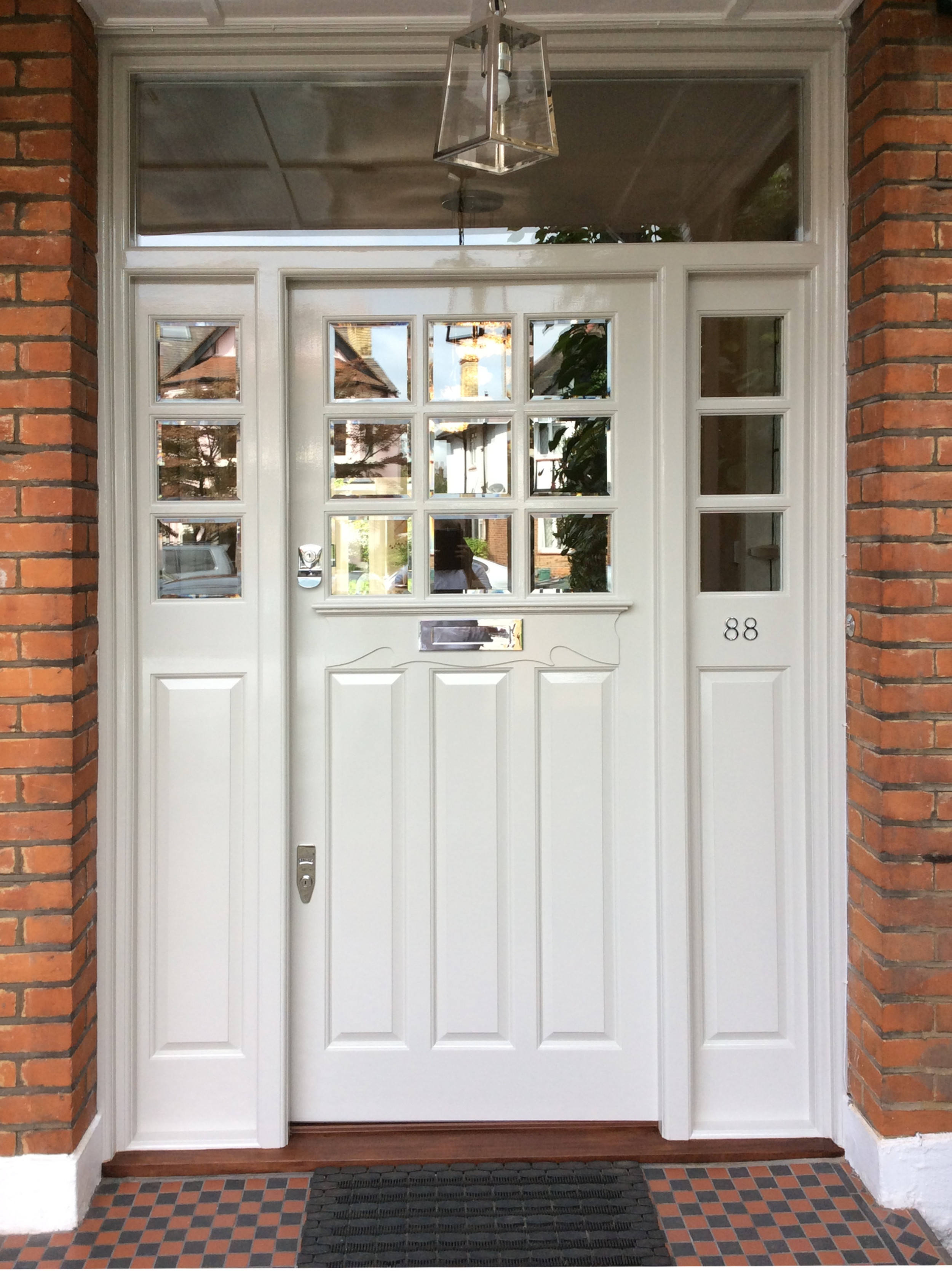 Edwardian front doors in London | Traditional front doors