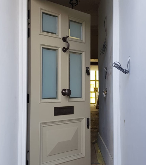 Bespoke Edwardian front door | Victorian front door