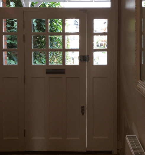 Edwardian front doors in London | Traditional front doors