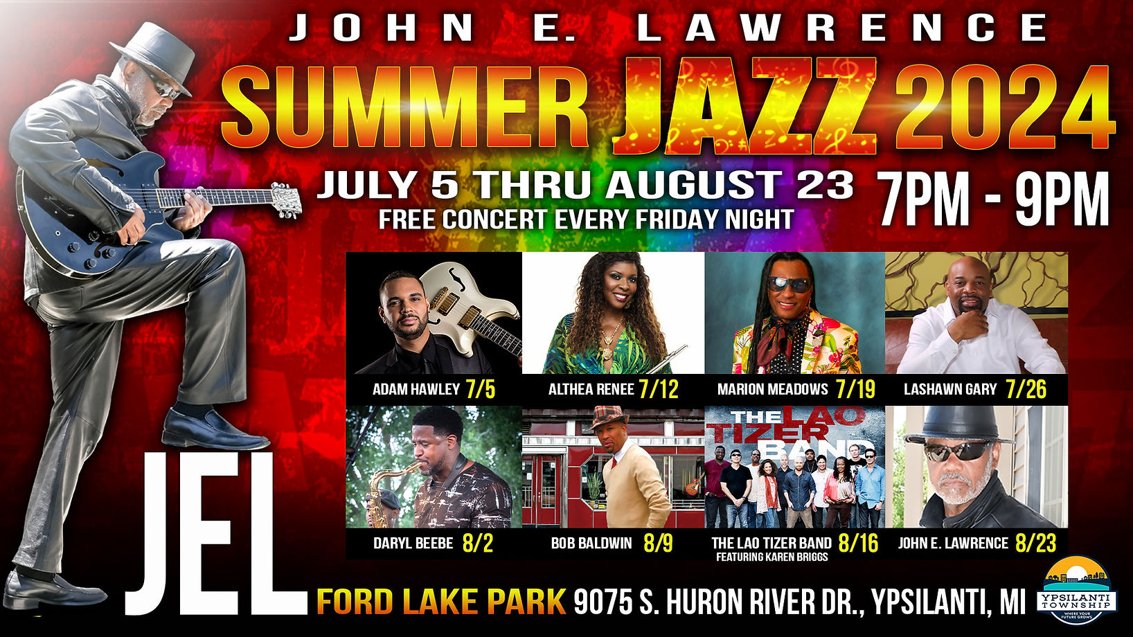 Summer Jazz Series | John E Lawrence Summer Jazz Series | Ypsilanti