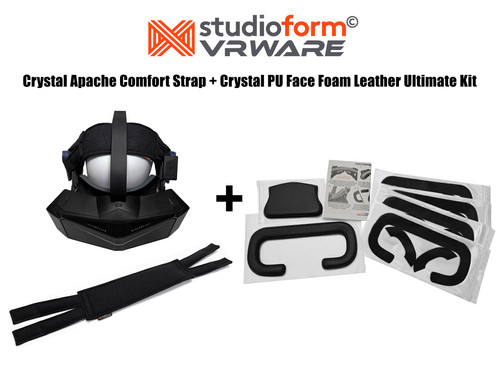 Pimax Crystal Apache Comfort Strap + PU leather Ultimate kit COMBO ...