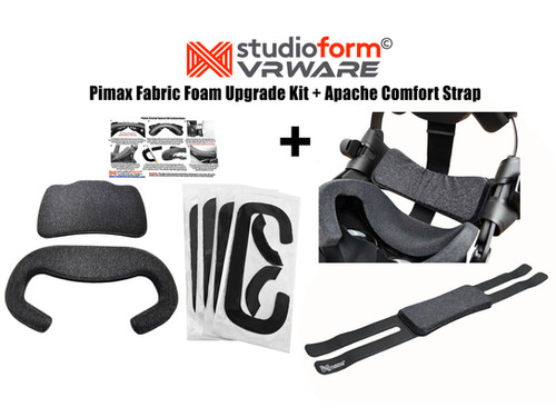 Pimax Crystal, LIGHT & Super Apache Comfort Strap + Foam Upgrade kit ...