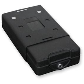 Car / Personal Safe (W/ Key Lock, Mounting Bracket & Cable) | FireArmadillo
