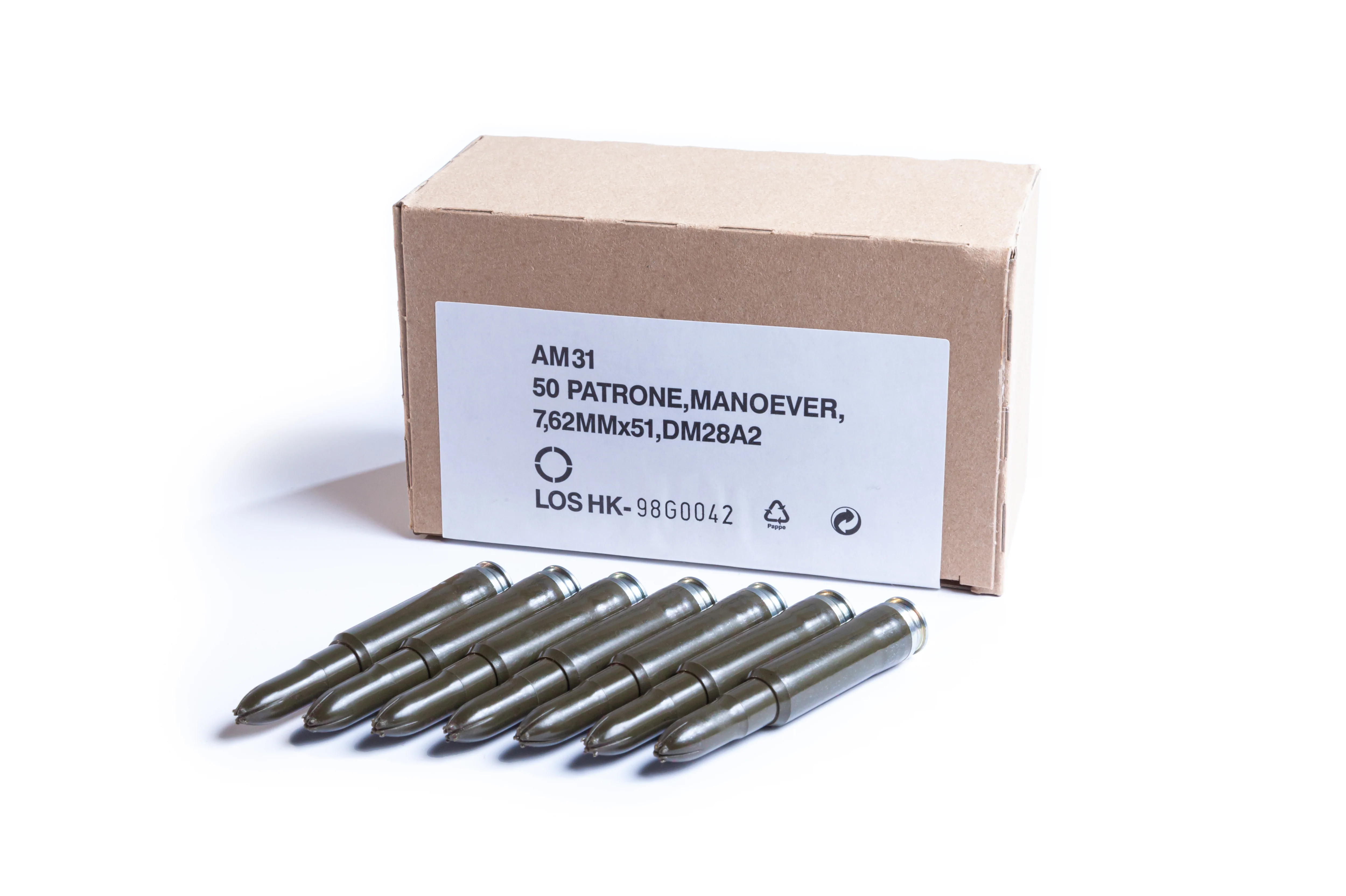 308 7.62x51 NATO Blank Cartridges | FireArmadillo