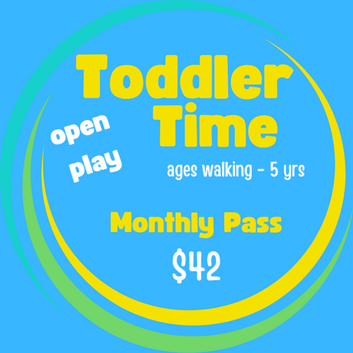 Toddler Time - Monthly Pass | gage-centers
