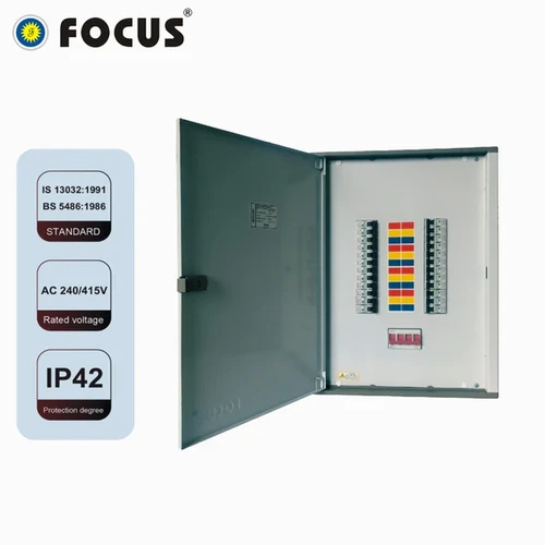 FOCUS FTP Series TPN MCB Distribution Board 6 Way | Thatday Electricals