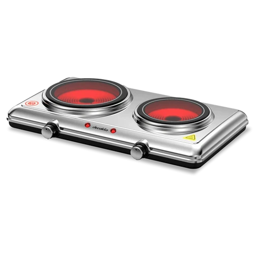 Decakila Double Ceramic Hot Plate 1200W | Thatday Electricals