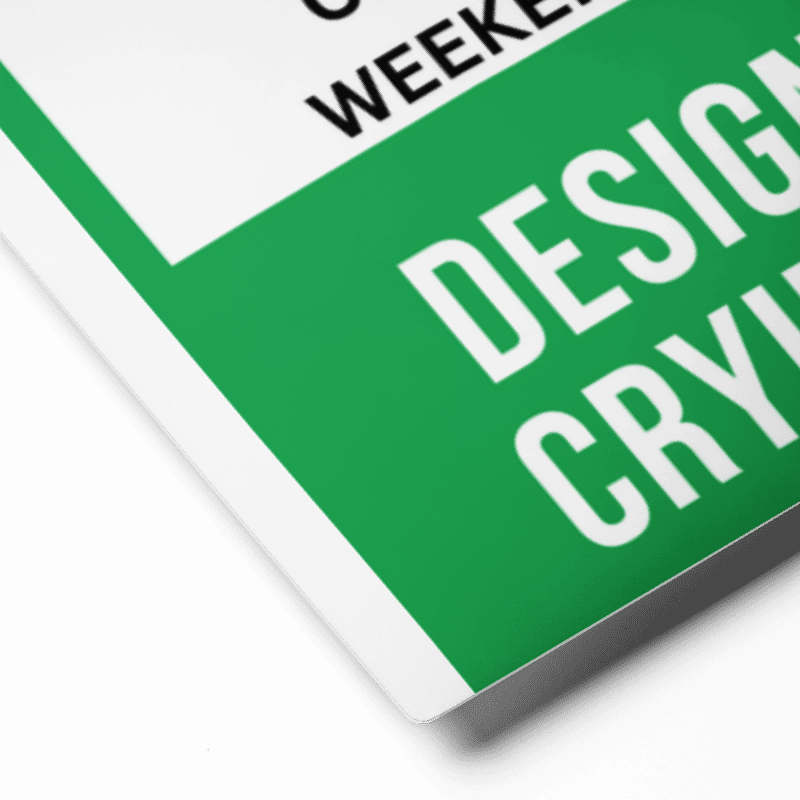 designated crying metal sign | Niijee