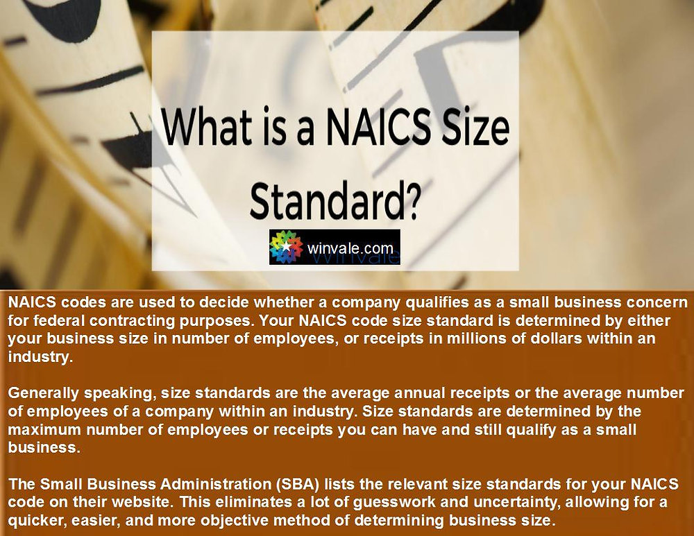 SBA Proposes Changes In Nine North American Industrial Classification ...