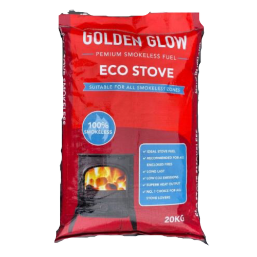 50 x 20kg - ECO Stove Smokeless Coal | Smokeless Express UK