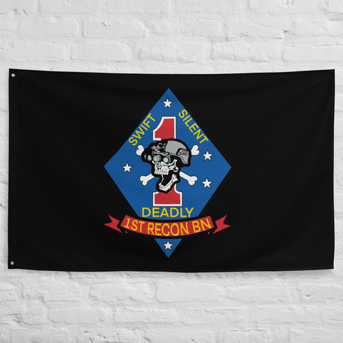 1st Recon Battalion Flag | Eight Point 03xx