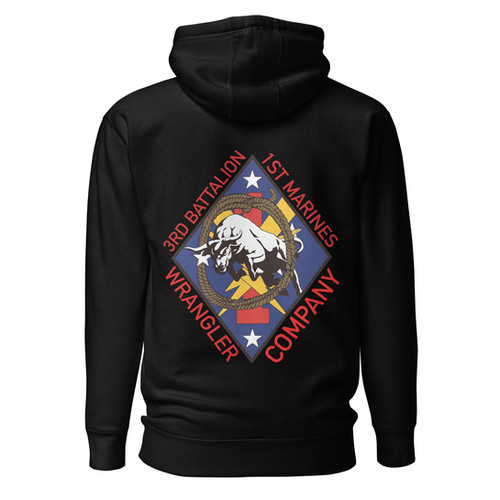 3rd Battalion 1st Marines Wrangler Unisex Hoodie | Eight Point 03xx