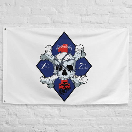 1st Battalion 7th Marines Charlie Flag | Eight Point 03xx
