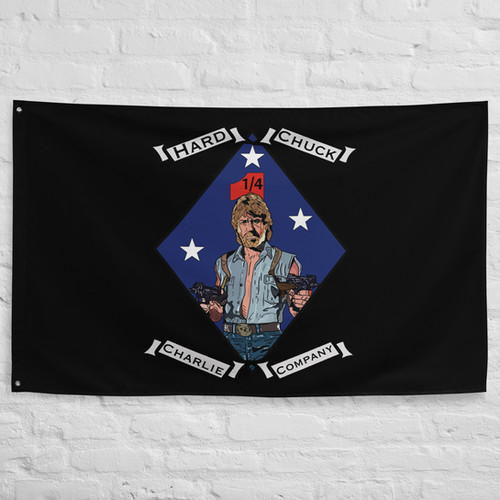 1st Battalion 4th Marines Charlie Flag | Eight Point 03xx