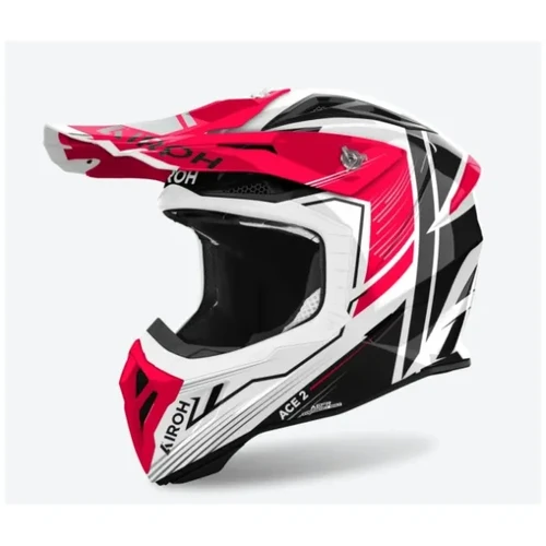 Airoh Aviator Ace 2 Engine Red Gloss MX Helmet | Rev Shed Moto