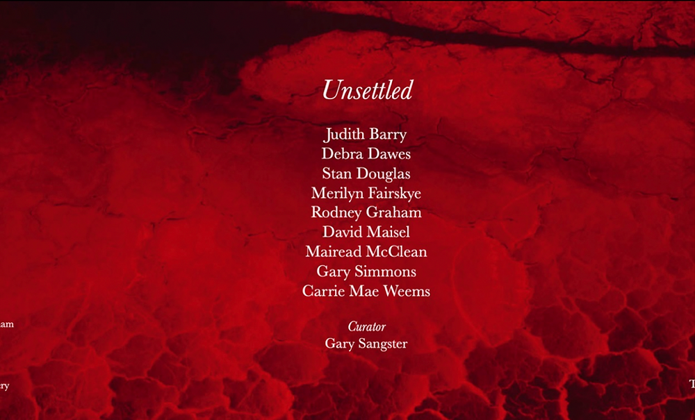Judith barry, Exhibition Unsettled Istambul, Gary Sangster.