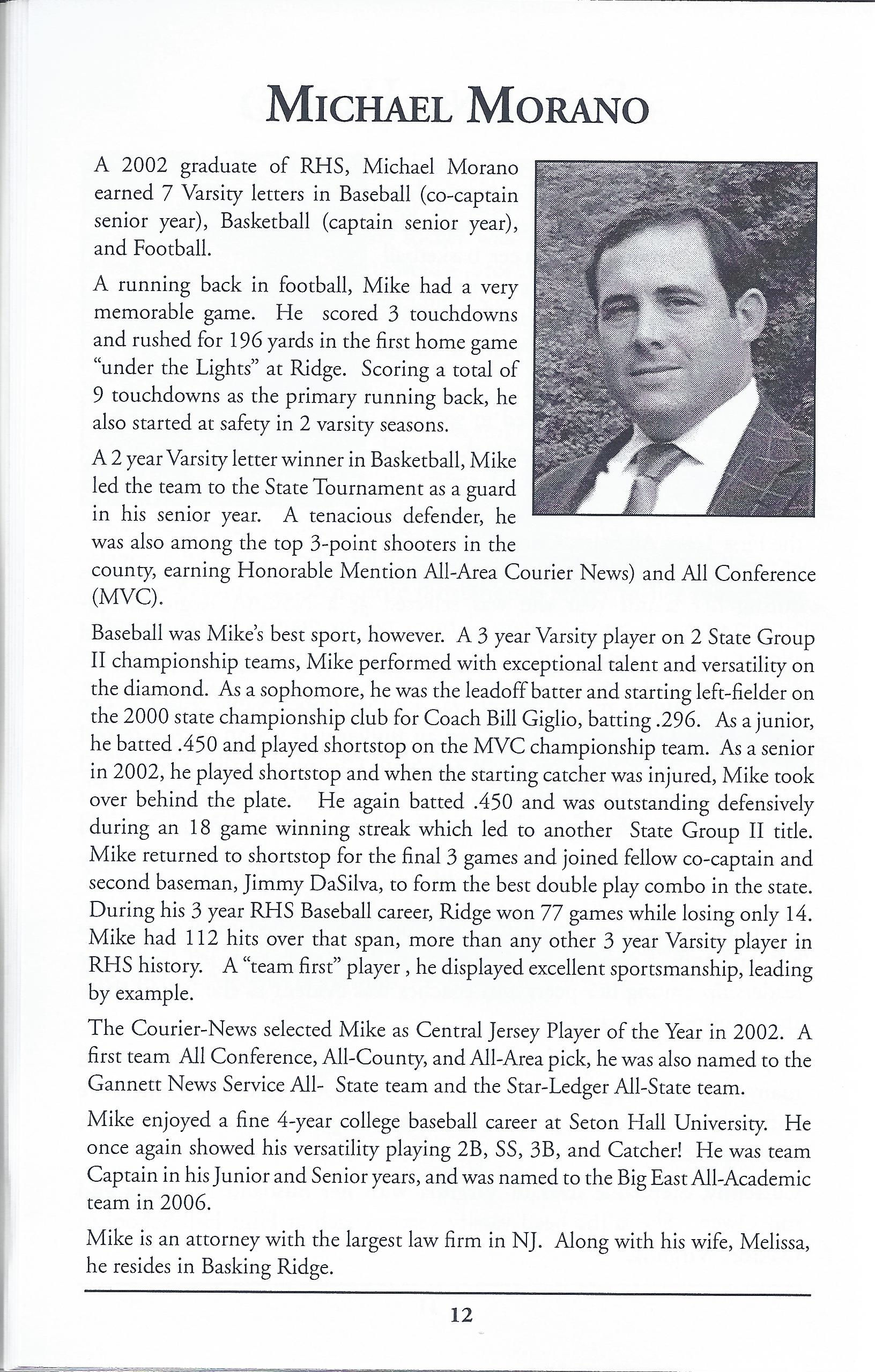 RIDGE HALL OF FAME | ridgesports