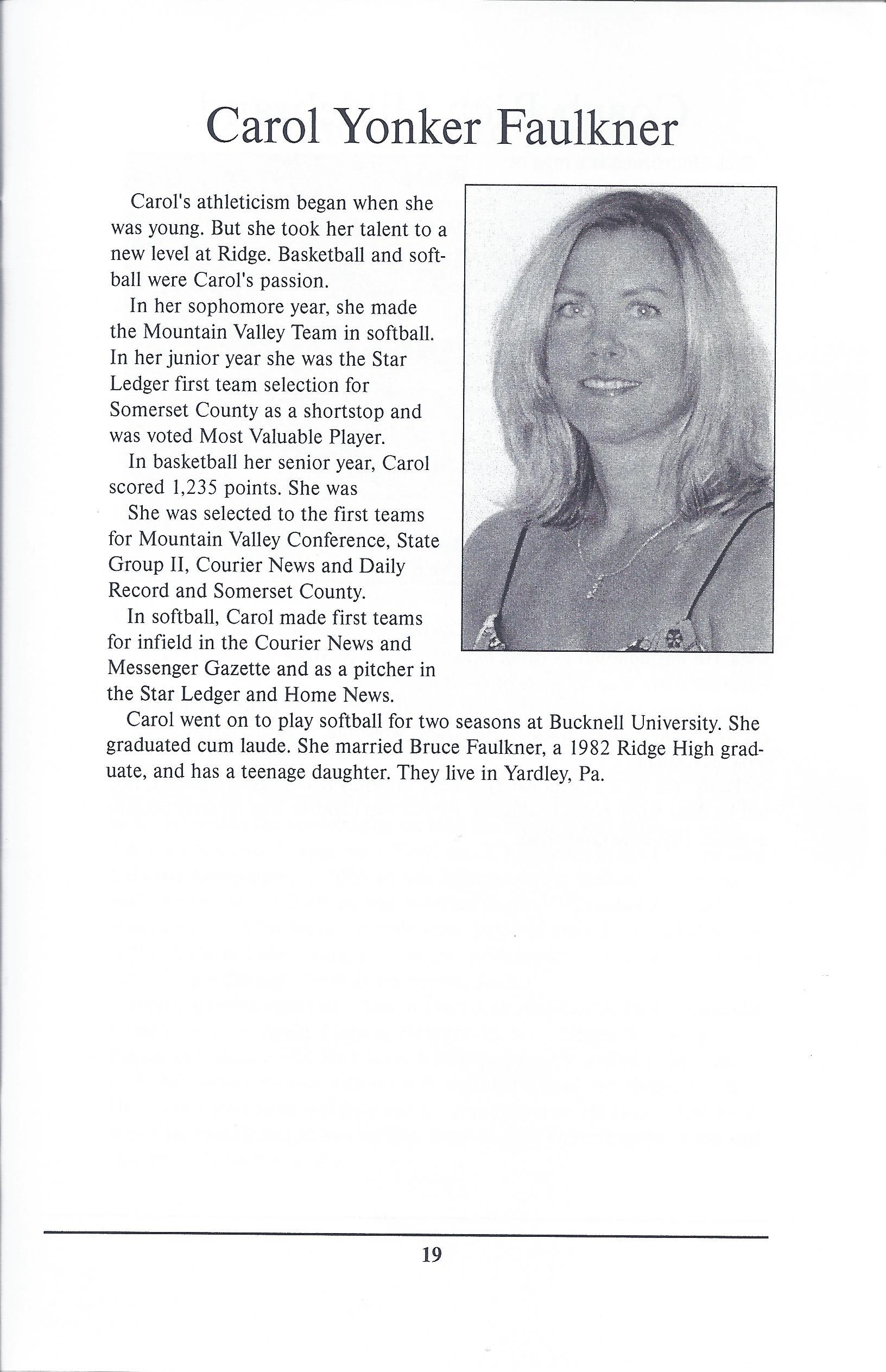 RIDGE HALL OF FAME | ridgesports