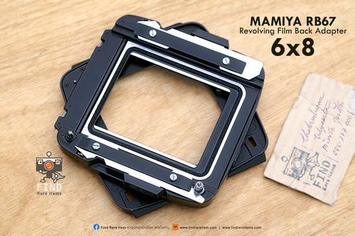 Mamiya RB67 6x8 Revolving Film Back Adapter | Findrareitems