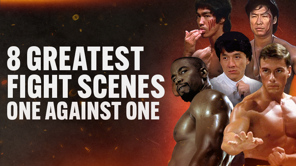 8 Greatest Fight Scenes One Against One!