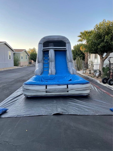 13ft Grey Marble Slide | HD Waterslides