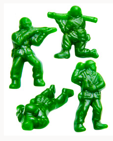 Hard Candy Army Men | Suckerpunch Sweets