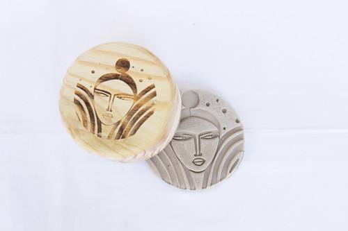 Face perspex Stamp | Bloomin Cute