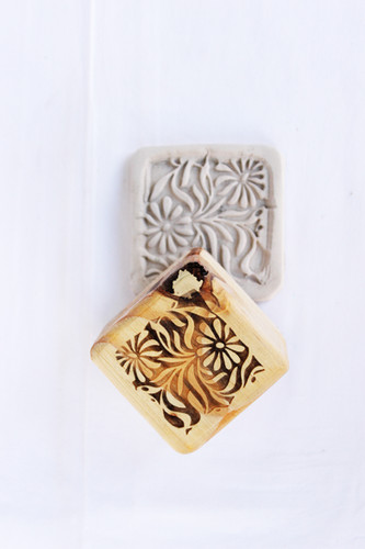 Square Flower Perspex Stamp | Bloomin Cute