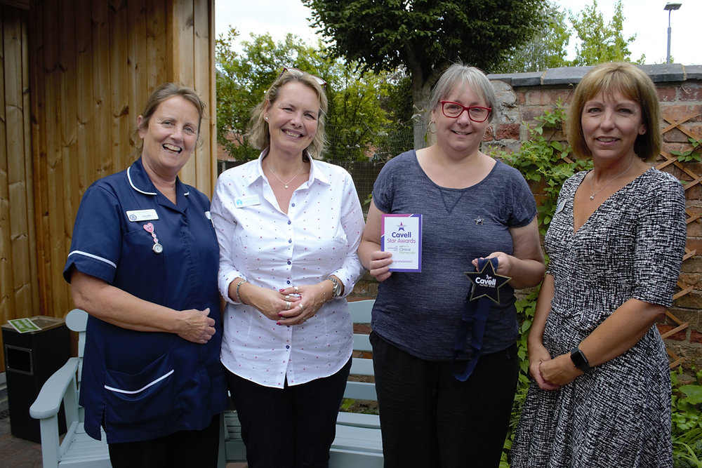 Claire Thomas, Beaumond House Awarded Cavell Star Award