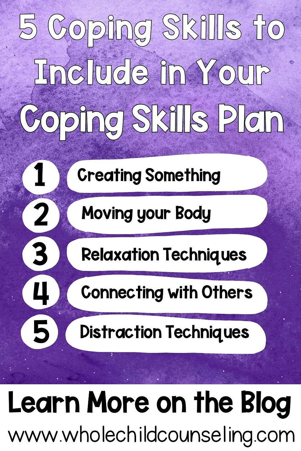 Creating a Coping Skills Plan: with a Free Printable for Kids!