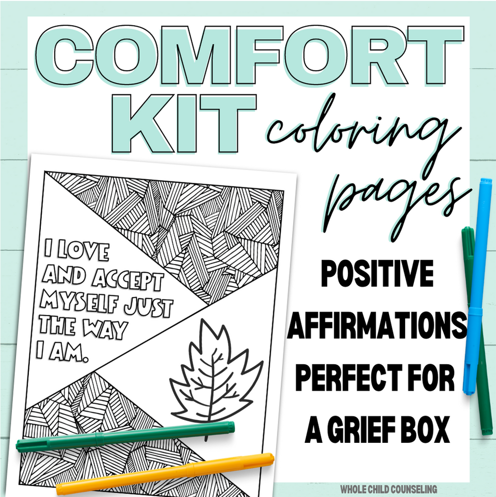 How to Create a Grief Box or Comfort Kit for Kids & a Building Block ...