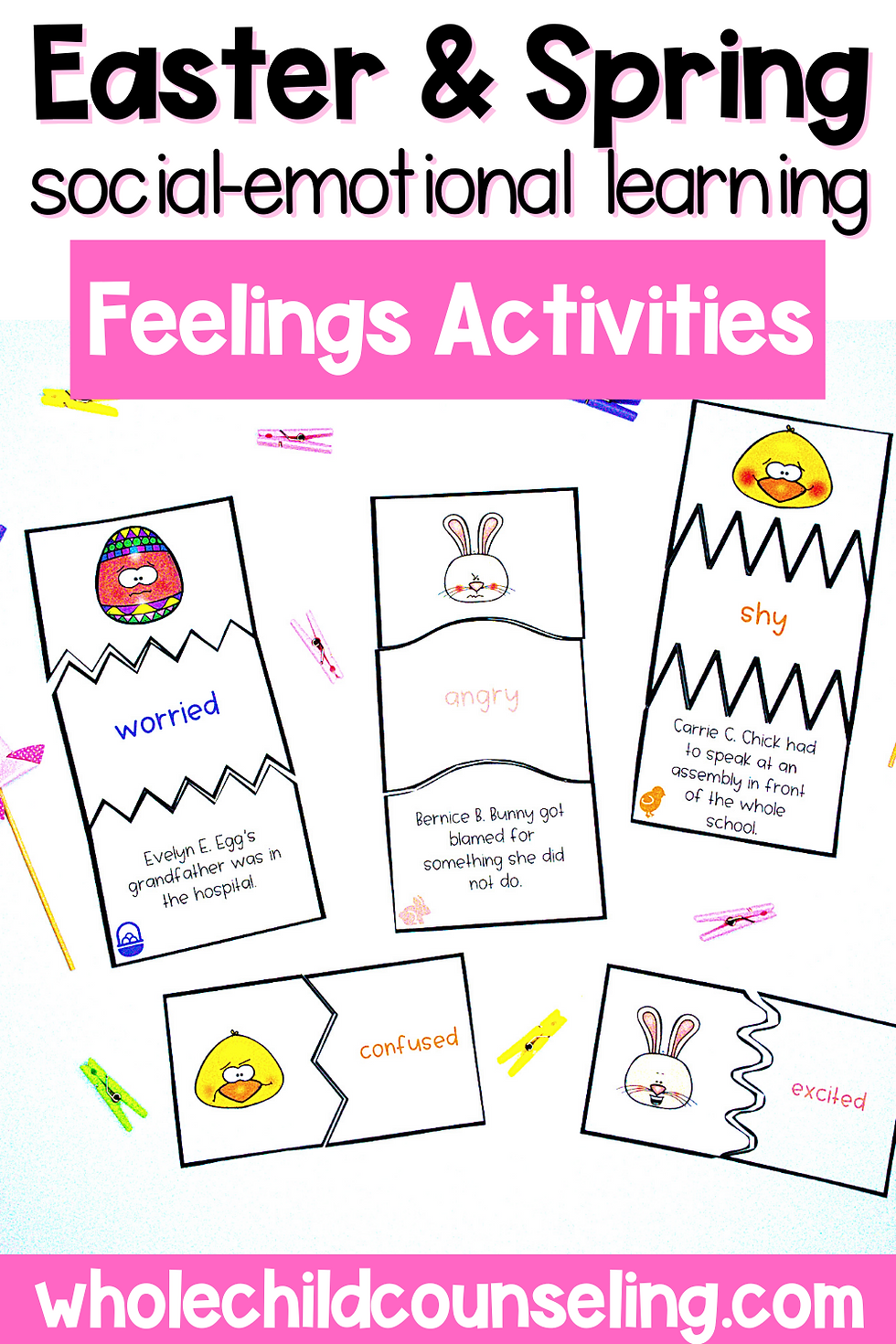 Spring, Easter, and St. Patrick's Day Counseling and Social Emotional ...