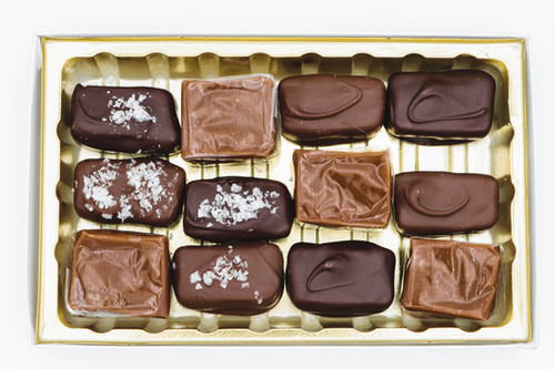 12-piece caramel assortment | Costas Candies
