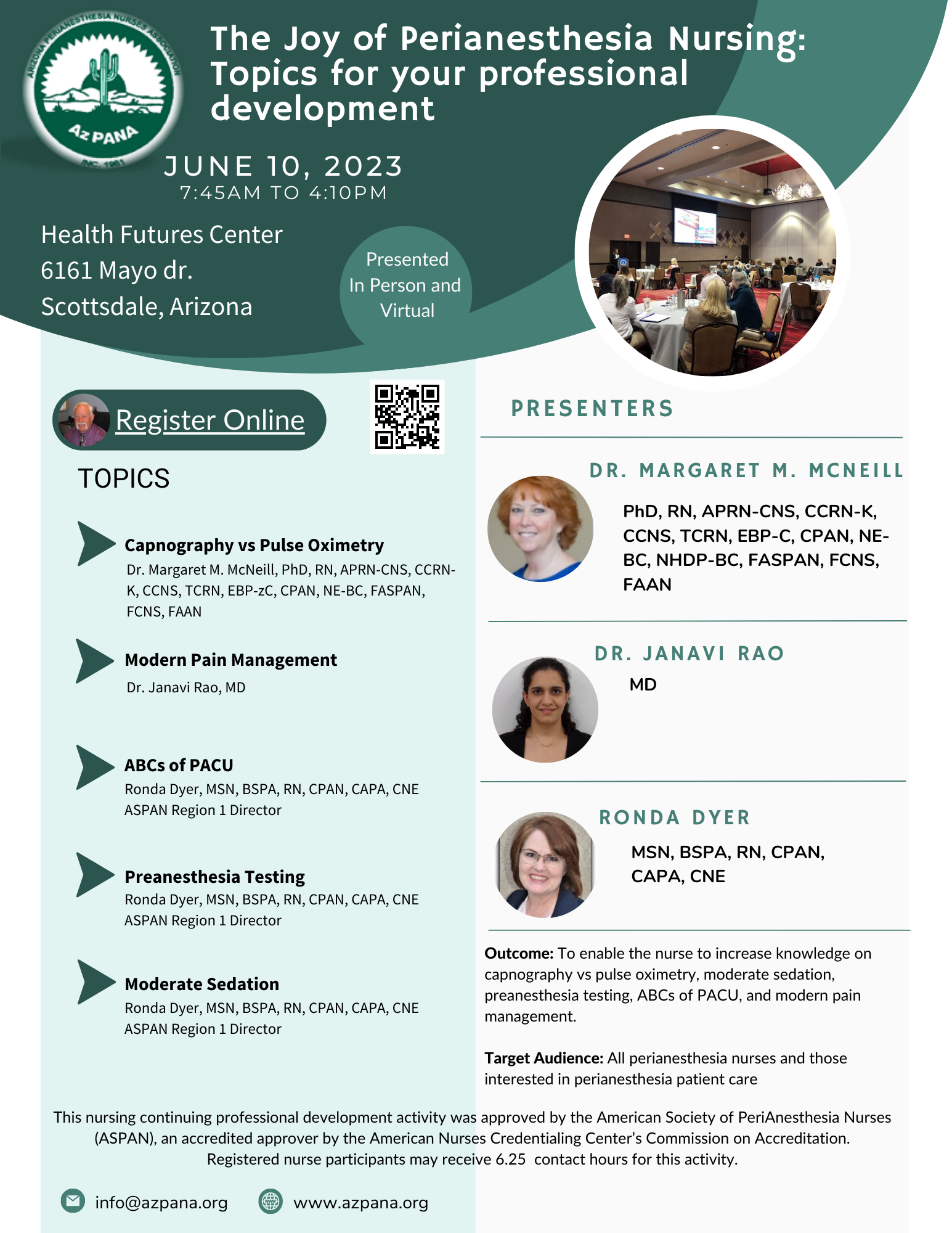 The Joy of PeriAnesthesia Nursing: Topics for your Professional ...