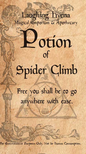 Potion of Spider Climb | Laughinghyenastudios