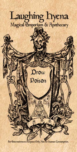 Drow Poison | Laughinghyenastudios
