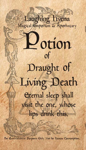 Potion of Draught of Living Death | Laughinghyenastudios