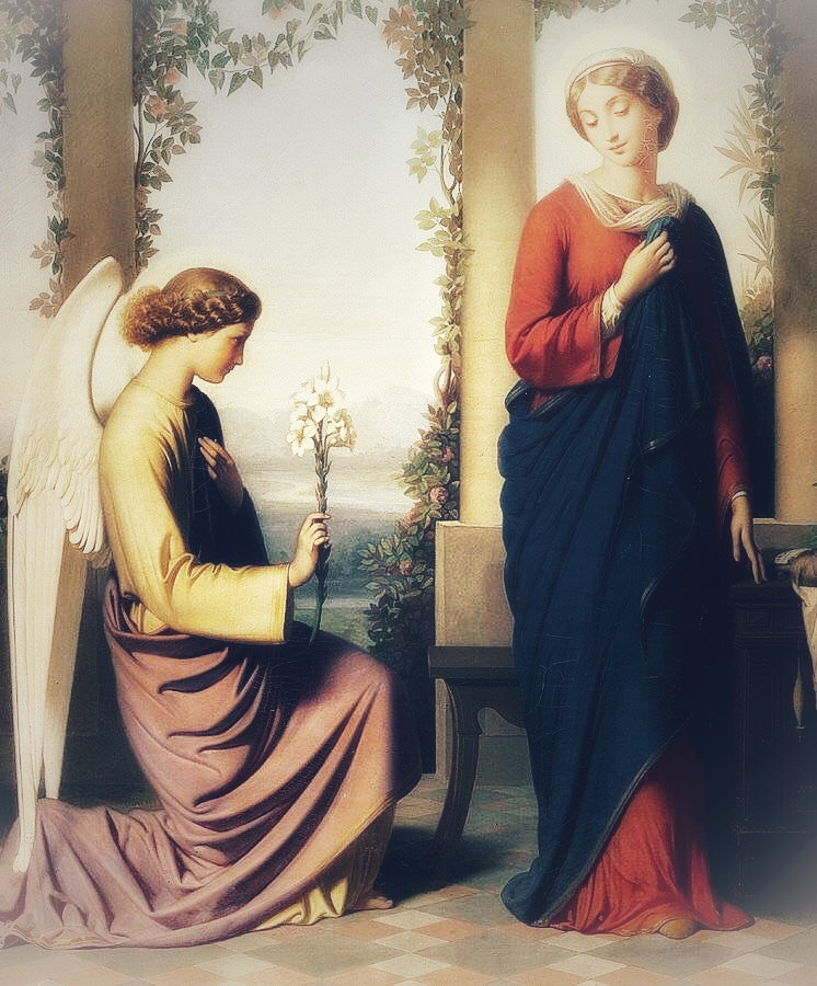 The First Joyful Mystery: The Annunciation