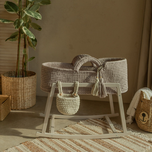 Culla per neonato con cappuccio dritto, cesta porta bebè (modello 2 ...