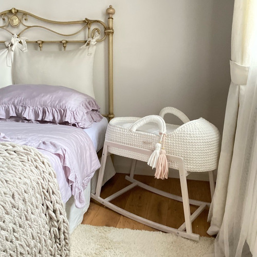 Culla per neonato con cappuccio, cesta porta bebè (modell 3) | altalena ...